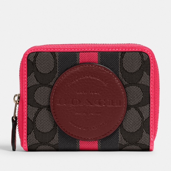 Coach | Bags | Nwt Coach 2637 Dempsey Small Zip Around Signature ...